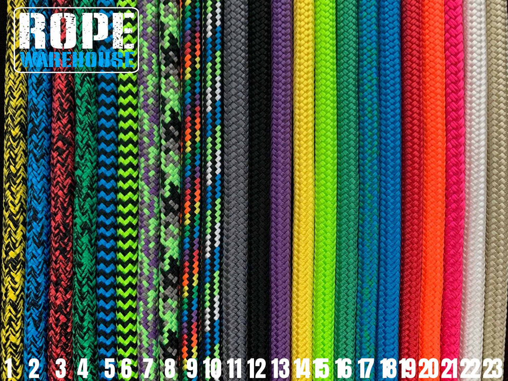 14MM OFFSHORE XP DOUBLE BRAIDED POLYESTER ROPE PER METRE – ROPE WAREHOUSE